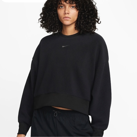 Nike | Tops | Nike Plush Mod Crop Crew | Poshmark